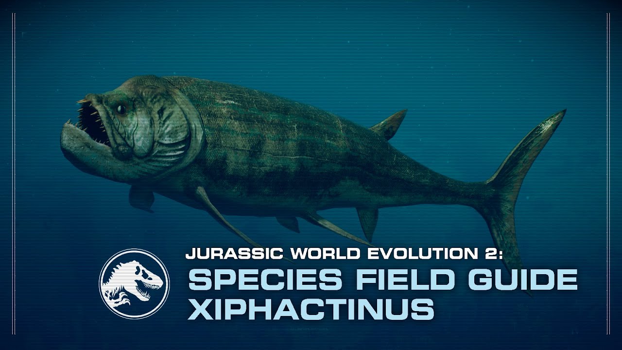 Species Field Guide | Xiphactinus | Jurassic World Evolution 2 MODDING