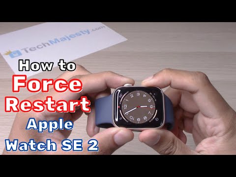 How to Force Restart (Forced Restart / Reset): Apple Watch SE 2