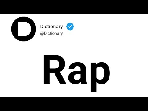 Rap Meaning In English