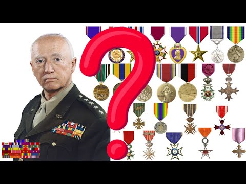 What Were General Patton's Medals?