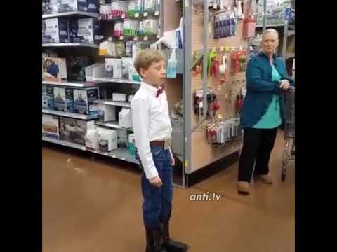 Walmart Kid - This Guy Stinks Meme