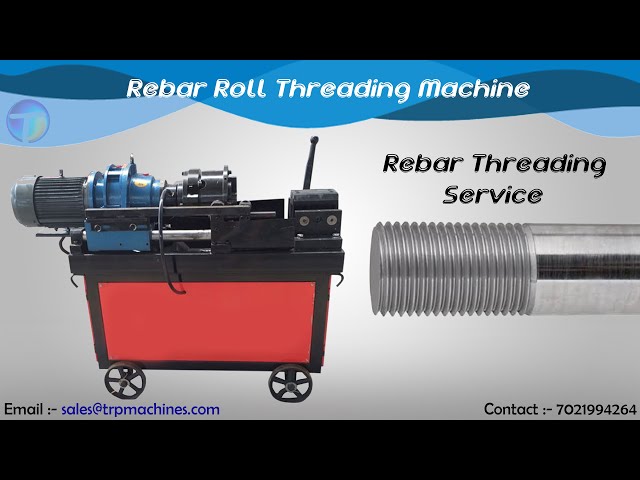 Thread Rolling Machine - Rebar Thread Roller Machine Trader ...