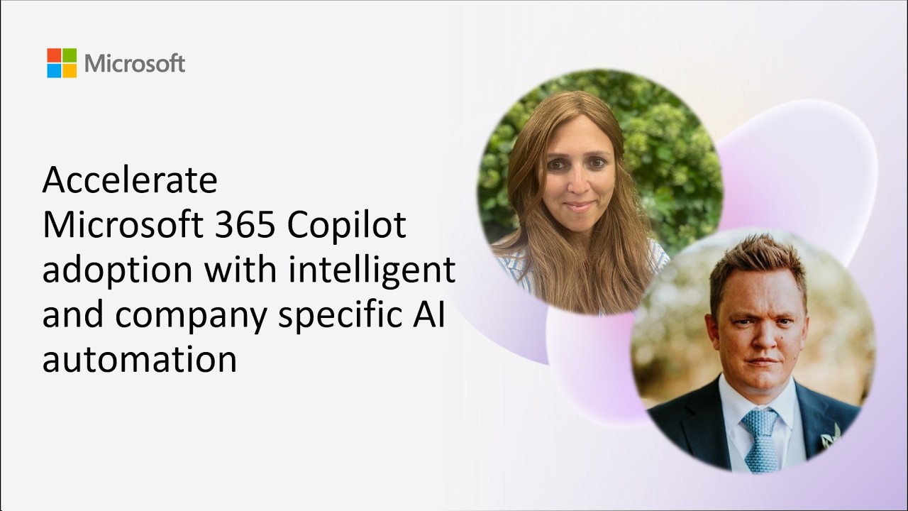 Accelerate Microsoft 365 Copilot adoption with intelligent and company specific AI automation