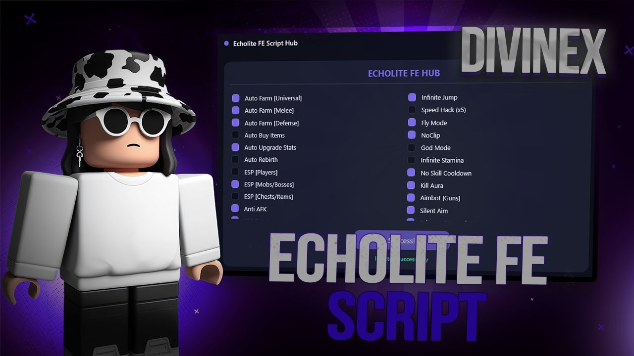 Echolite FE Script Hub - ROBLOX EXPLOITING | ios/android/pc