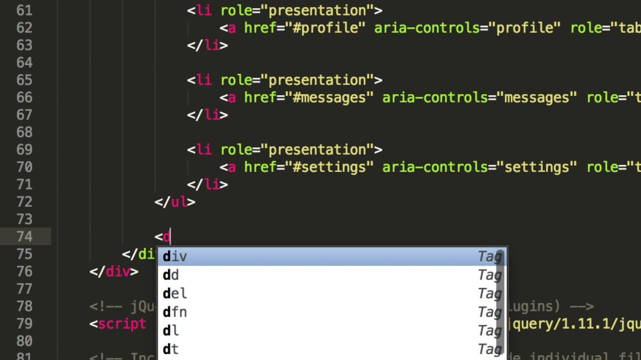 Bootstrap 3 Tutorial 85 - Togglable Tabs