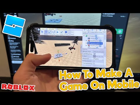 How To Make A Roblox Game On Mobile 2025 *New Update