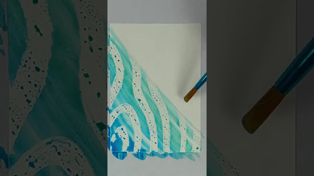 Crayola Crayon-Resist Watercolor Art