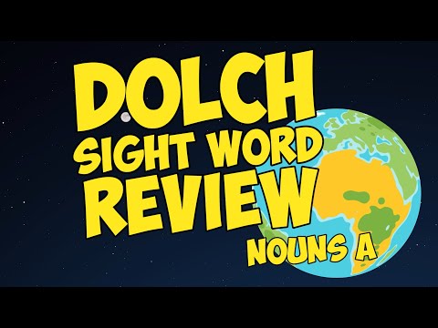 Dolch Sight Word Review | Nouns List 1 | Jack Hartmann