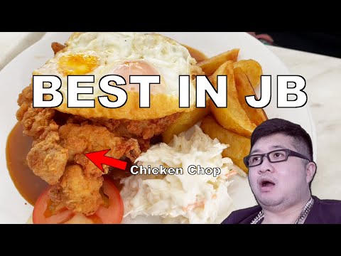 BEST CRISPY CHICKEN CHOP | IT Roo Cafe | Johor Bahru