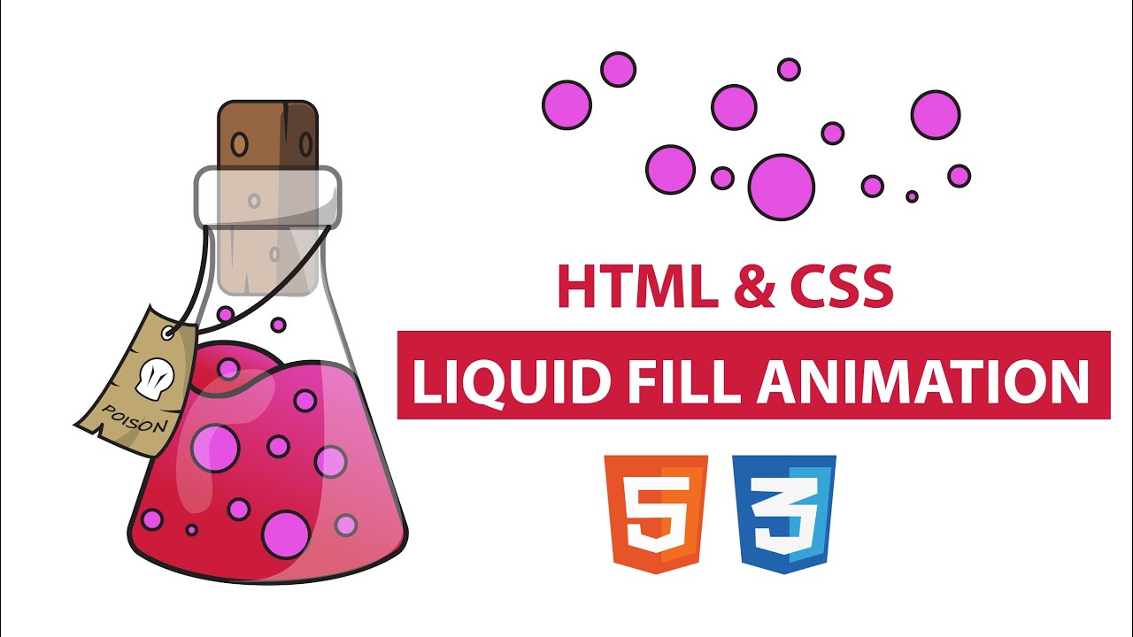 Liquid Fill Animation | Simple CSS Animation Effect