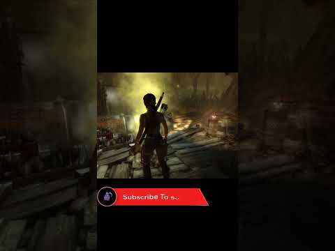 Lara Free Her Crew - Tomb Raider 2013 Gameplay PC Youtube Shorts | Gaming Tomb