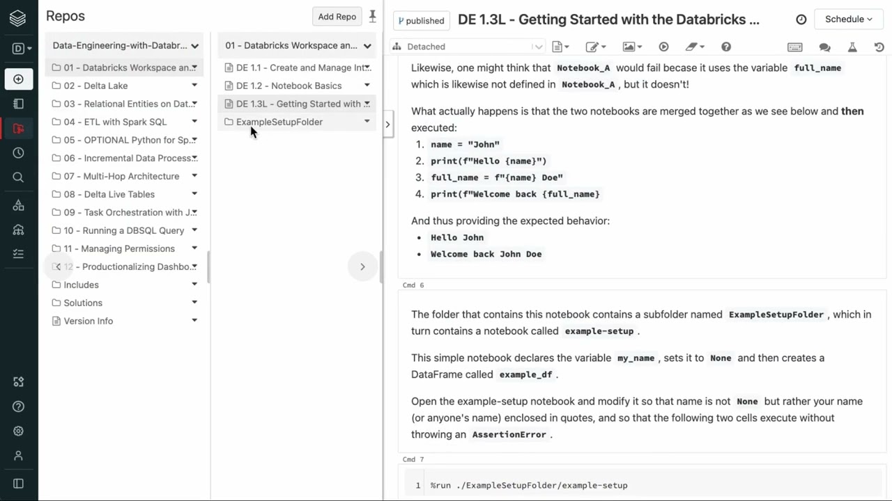 Databricks Tutorial | Getting started with the Databricks Platform | Databricks Academy