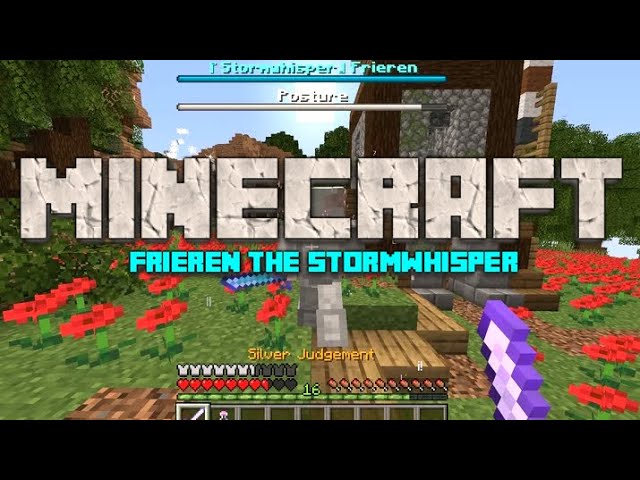 【Custom Boss Fight】Frieren The Stormwhisper Minecraft Map