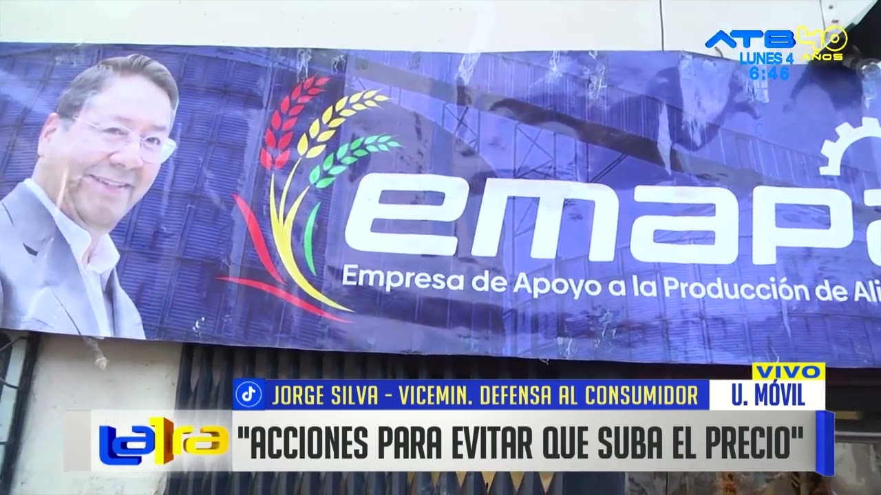 EMAPA garantiza abastecimiento de alimentos y control de precios - ATB ...