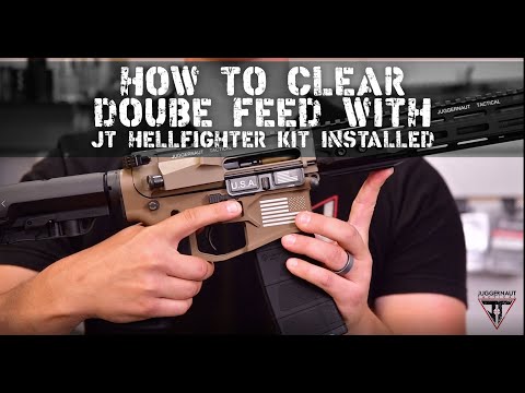 Juggernaut Tactical Hellfighter - How to clear a double-feed with Hellfighter Kit installed
