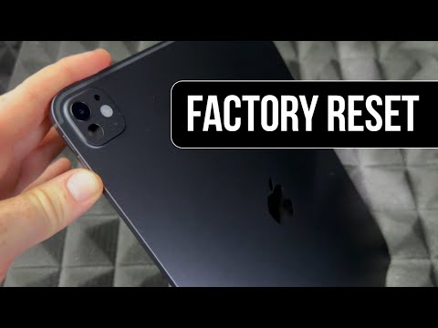 How to Factory Reset iPad Pro 2024 - 13โ M4 (7th Generation)