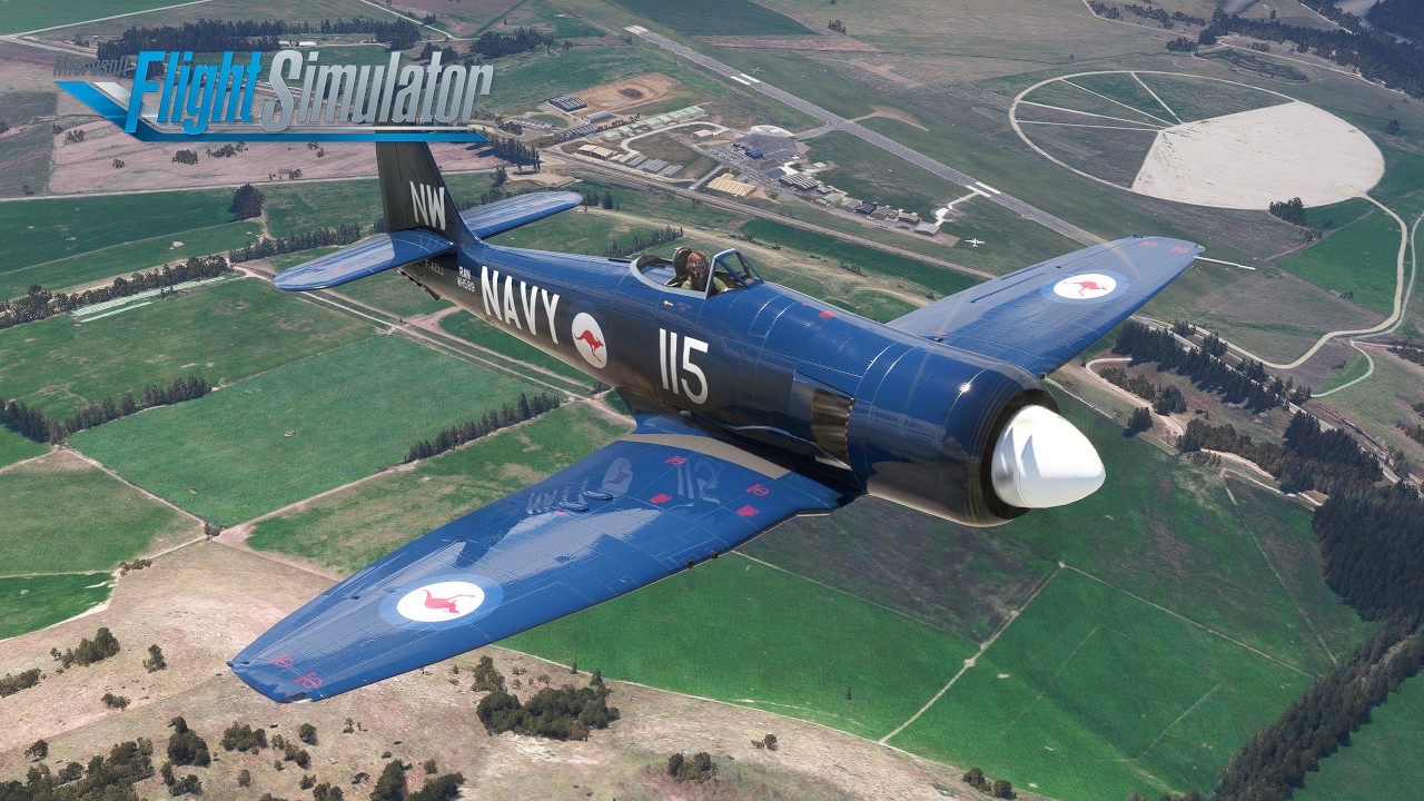 DSD_Simulations Hawker Sea Fury - A very nice freeware! - Aircraft - Microsoft Flight Simulator ...