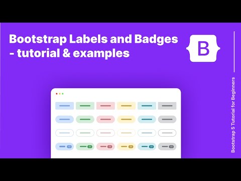 Bootstrap 5 Labels and Badges - Tutorial & Examples