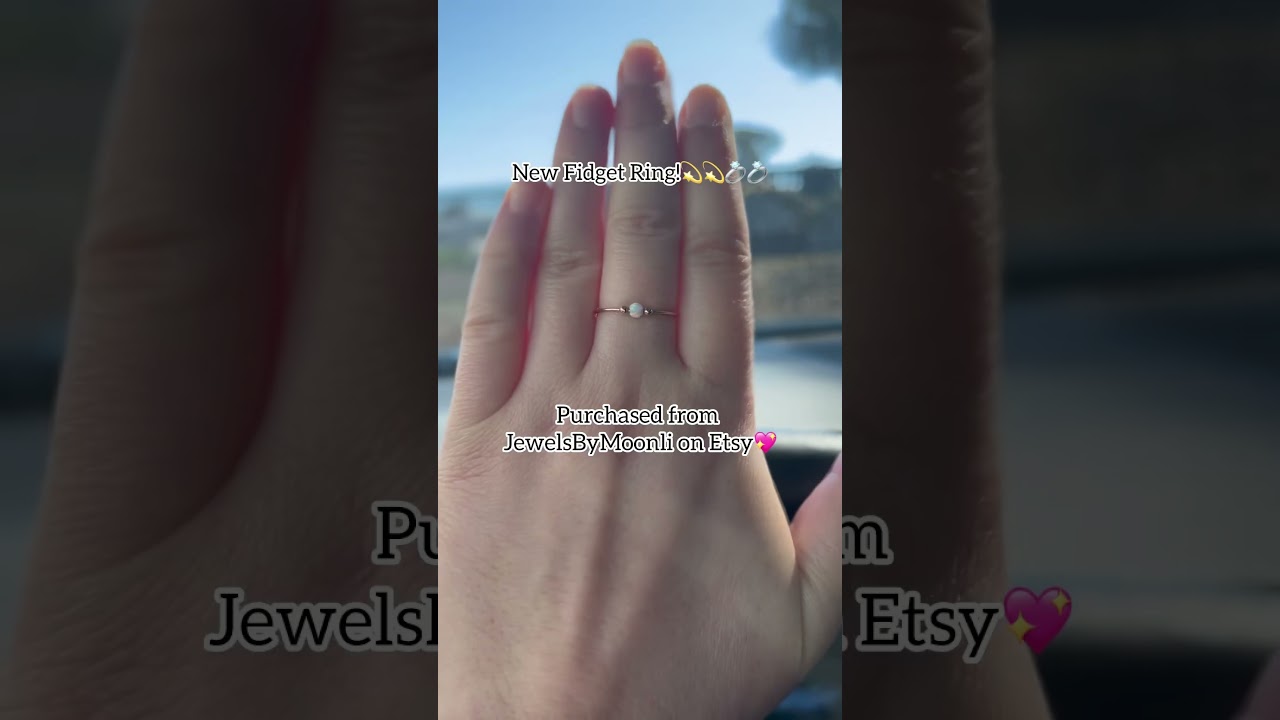 New Fidget Ring!💫💫💍💍Purchased from JewelsByMoonli on Etsy