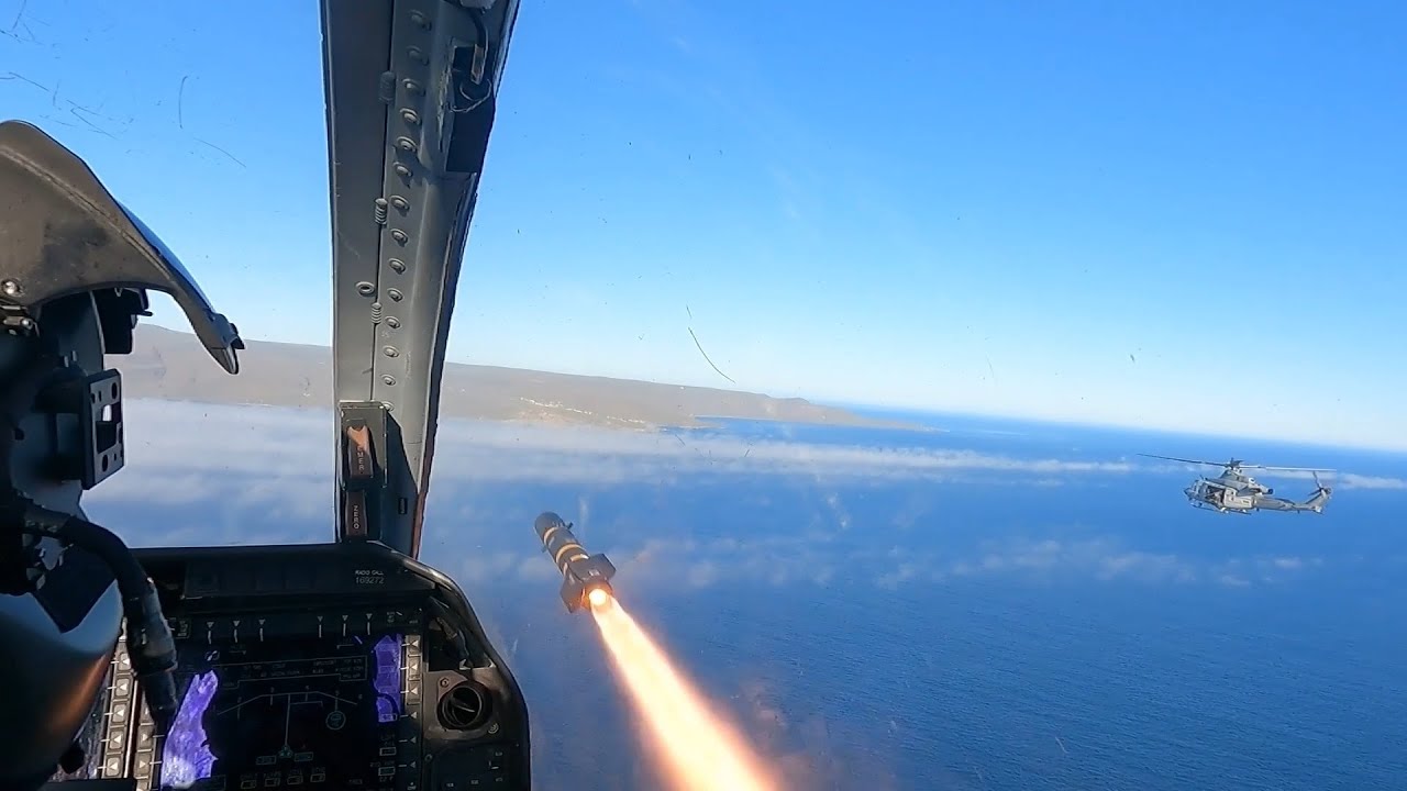 POV FILES - You are a Marine Corps AH-1Z Viper Pilot firing a Missile