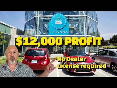 MAKE $3000 A WEEK SELLING CARS TO CARVANA!(EASY SIDE HUSTLE)