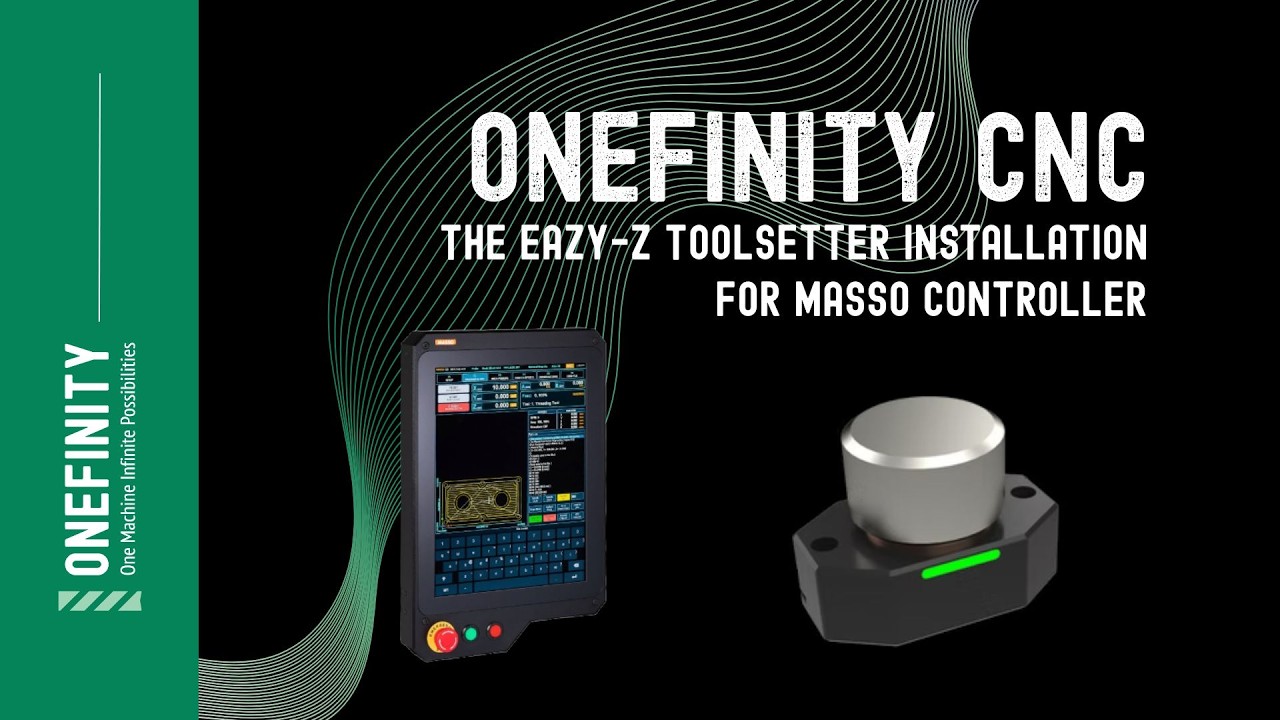 Onefinity CNC EAZY-Z Tool Setter Installation and Setup for Masso Controller | Support