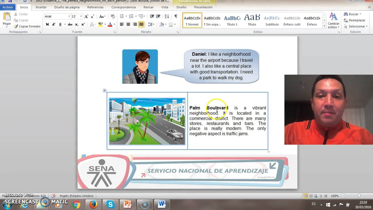 Activities Week 4 - The Perfect Neighborhood for Each Person