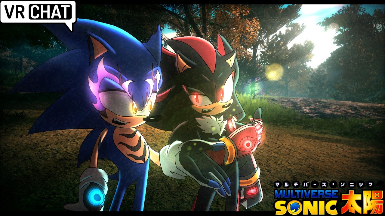 Multiverse Sonic And Multiverse Shadow Talk About Solar [VRChat]