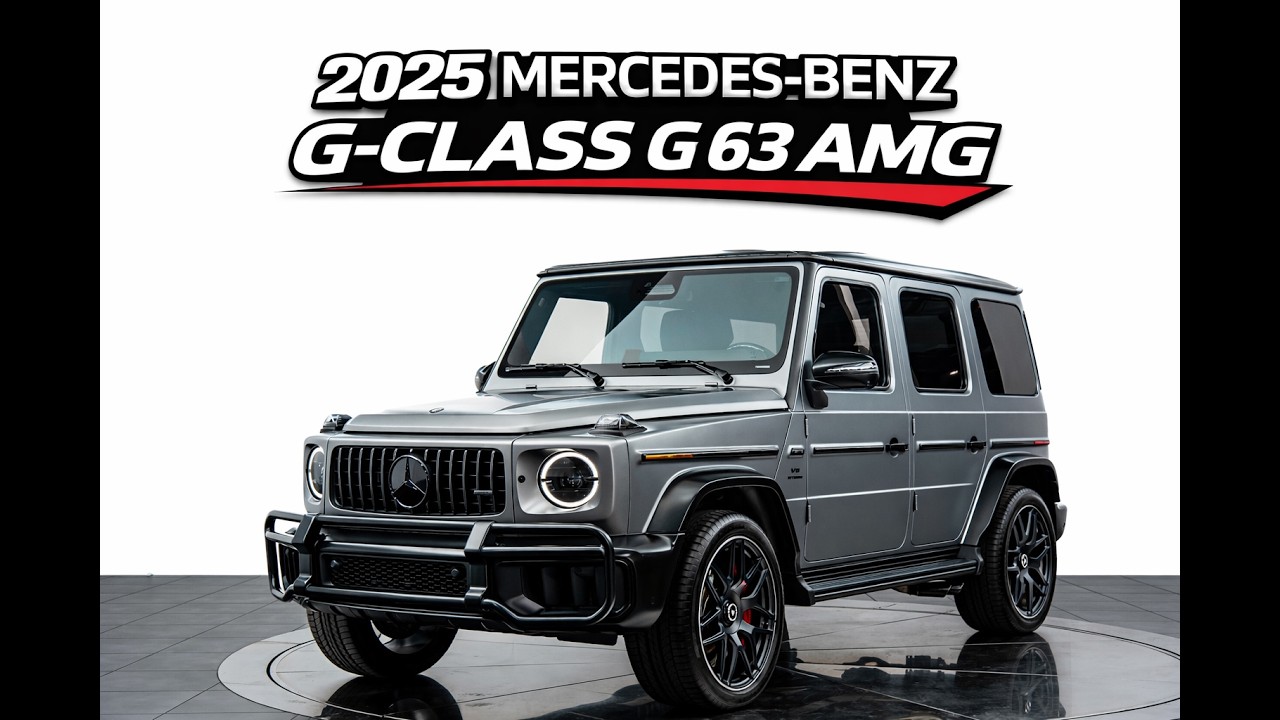 2025 MERCEDS BENZ G CLASS G 63 AMG - Exterior & Interior Walkaround