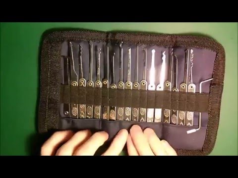 (102) Review - Goso 18 Piece Lock Pick Set