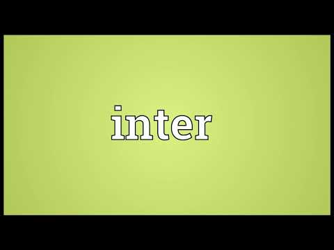 Inter Meaning