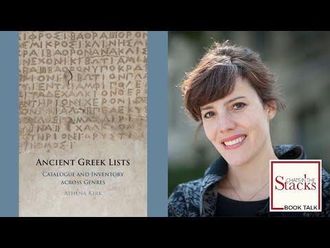Athena Kirk - Ancient Greek Lists: Catalogue and Inventory Across Genres