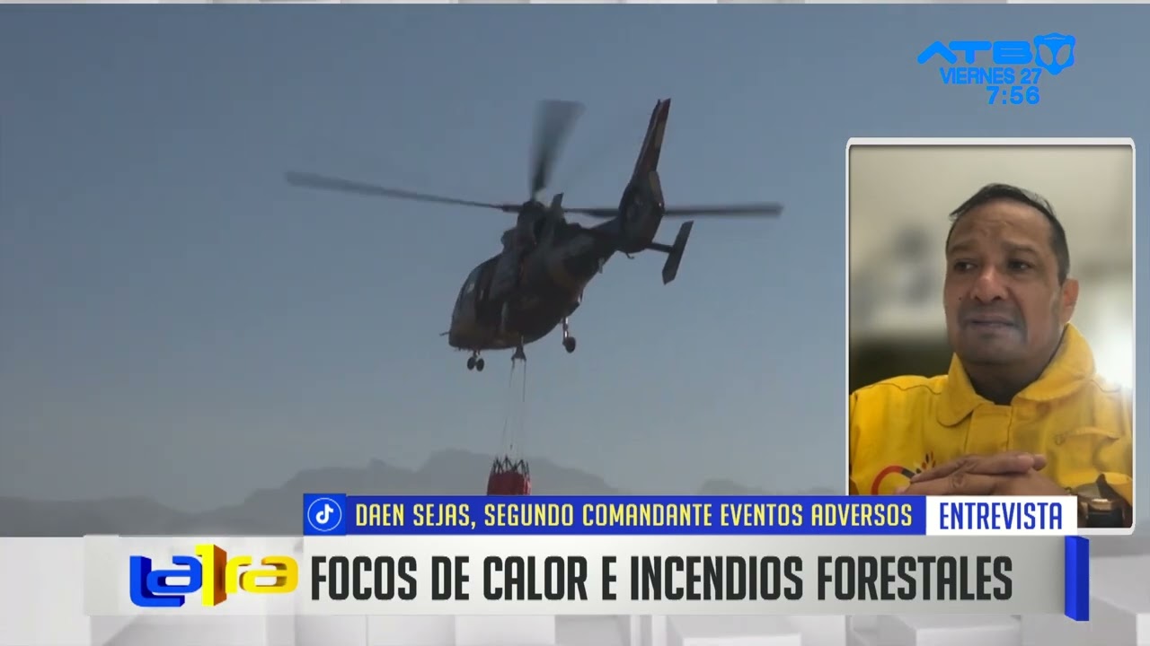 Continúan los esfuerzos para sofocar incendios forestales en Bolivia ...