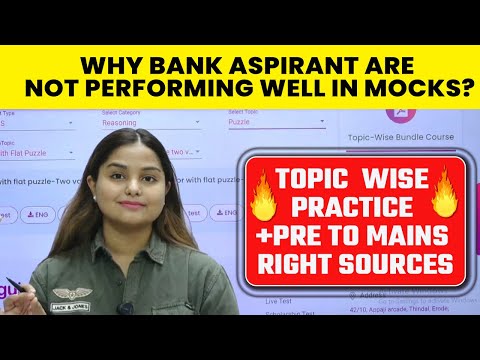 Why Topic Wise Practice is Important in Bank Exams ? MINAKSHI VARSHNEY
