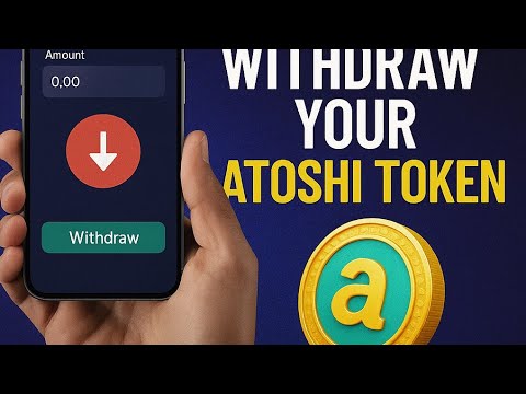 WARNING! Don’t Withdraw Atoshi Until You Watch This! ⚠️