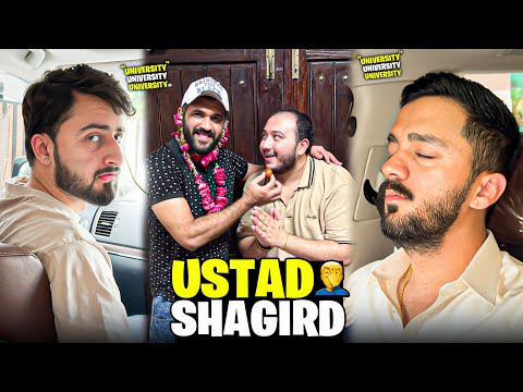 Shazi ny Dogar ko ustad pakr lia😱Whole Day Spent in Universities😖