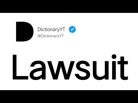 Lawsuit Meaning in English