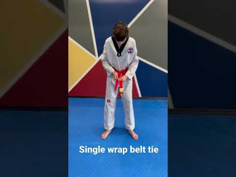 Do you have a single wrap belt? Learn how to tie it!