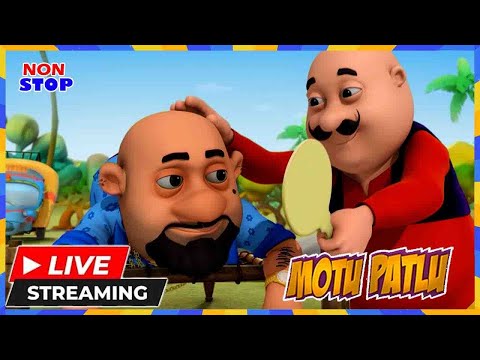 LIVE - Non Stop Motu Patlu | #motupatlu #motupatlukijodi #cartoon