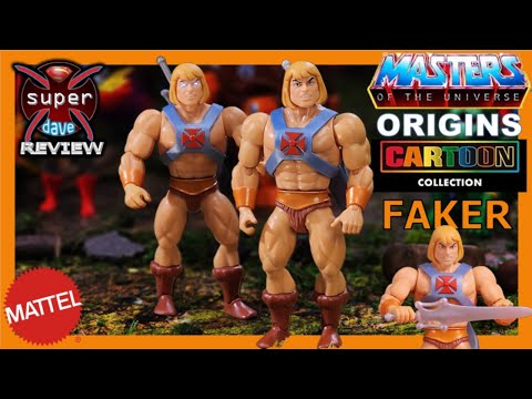 Cartoon Collection Faker He-Man From Mattel Motu Origins Review