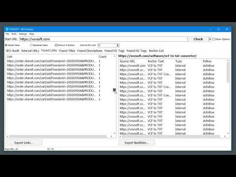 Download VOVSOFT SEO Checker - MajorGeeks