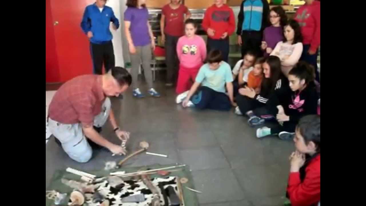Taller Didáctico de la Prehistoria con Oscar Puente Rodriguez