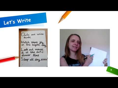 Year 1 English Acrostic Poem 20.05.20