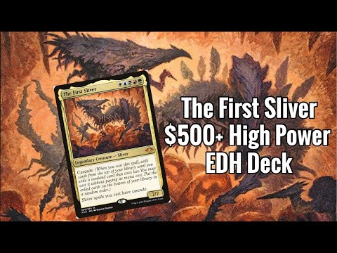 Ew Slivers…! $500+ High Power, The First Sliver Commander Deck! #magicthegathering #edh #mtgdecks