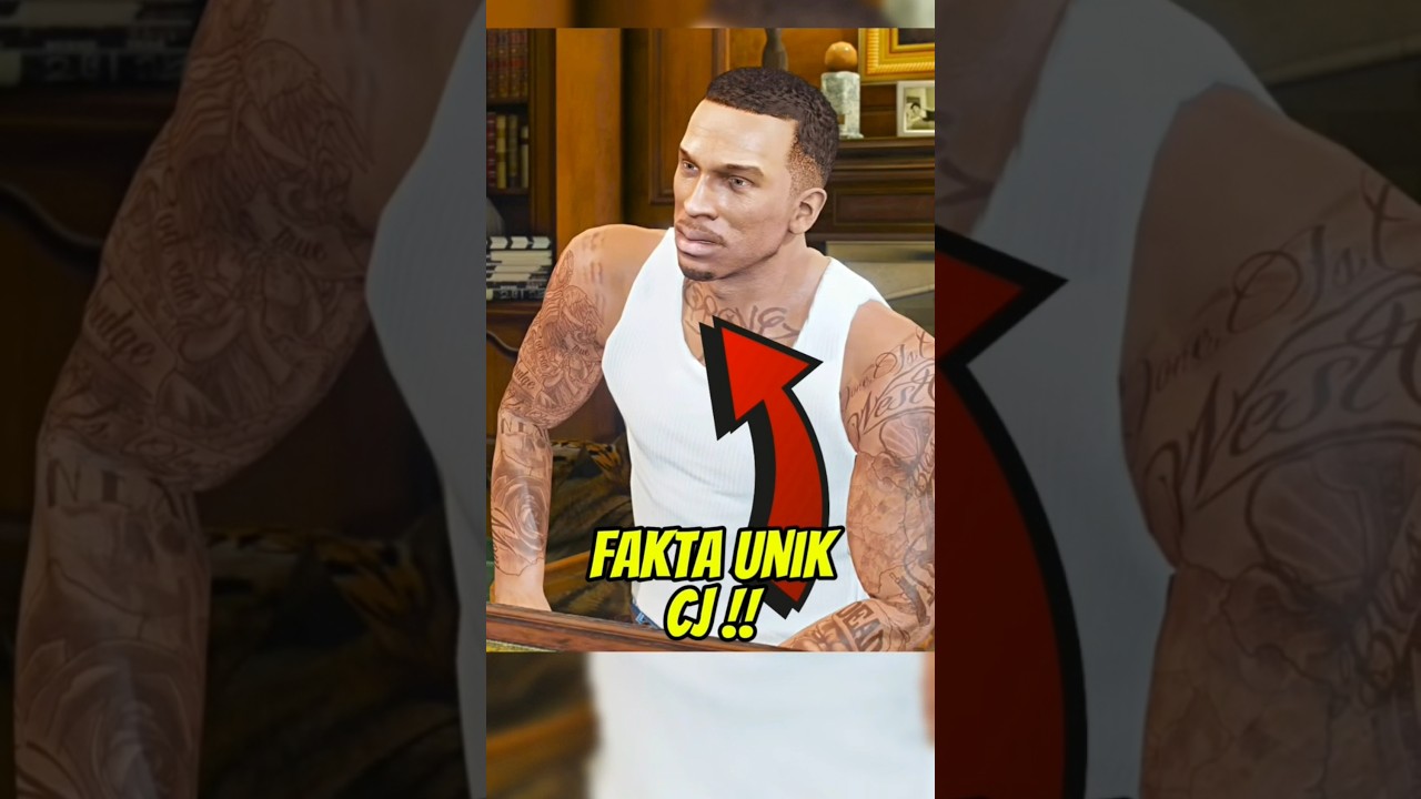 😱FAKTA UNIK CJ GTA SAN ANDREAS !! #faktagame #gtasanandreas #cj #gaming #games #windahbasudara
