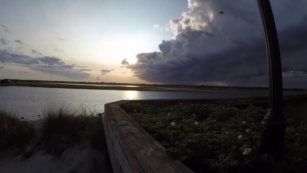 Amazing thunderstorm time lapse sequence