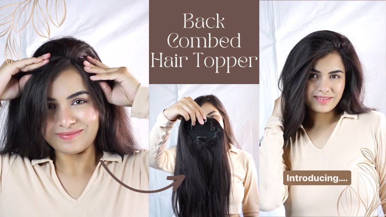 Introducing our Back Combed Hair Topper | The Shell Hair