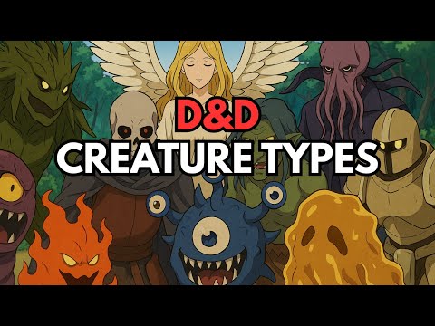 D&D Creature Types | 2024 Monster Manual