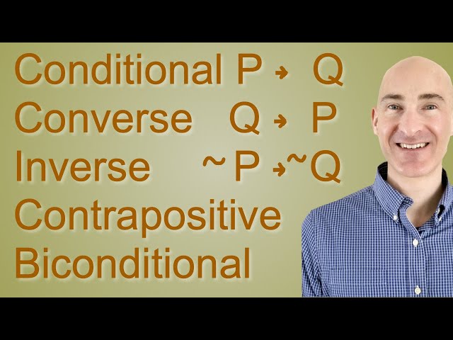 Understanding Conditional Statements: Converse, Inverse, Contrapositive ...