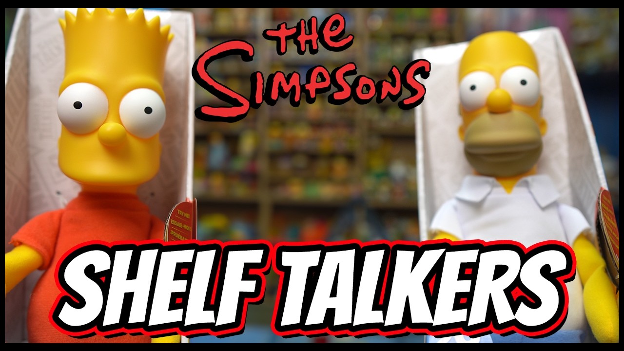 The Simpsons Shelf Talkers from Jakks Pacific FULL REVIEW and OPENING